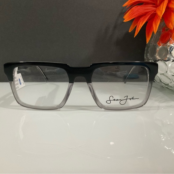 Sean John | Accessories | Sean John Sjo 567 01 Black Crystal Eyeglass ...